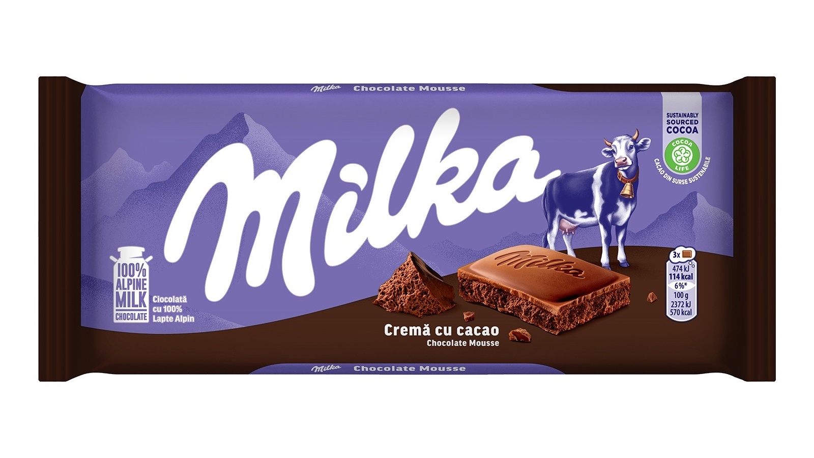 MILKA čokolada Mousse 100g - Cjenoteka