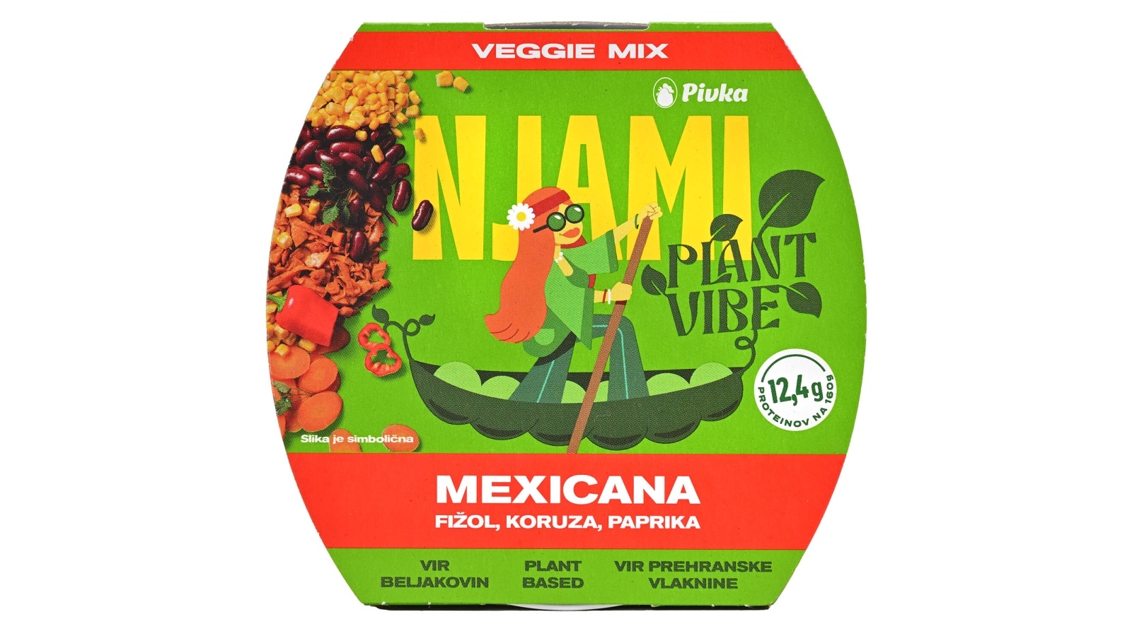 NJAMI Veggie mexicana salata 160g - Cjenoteka