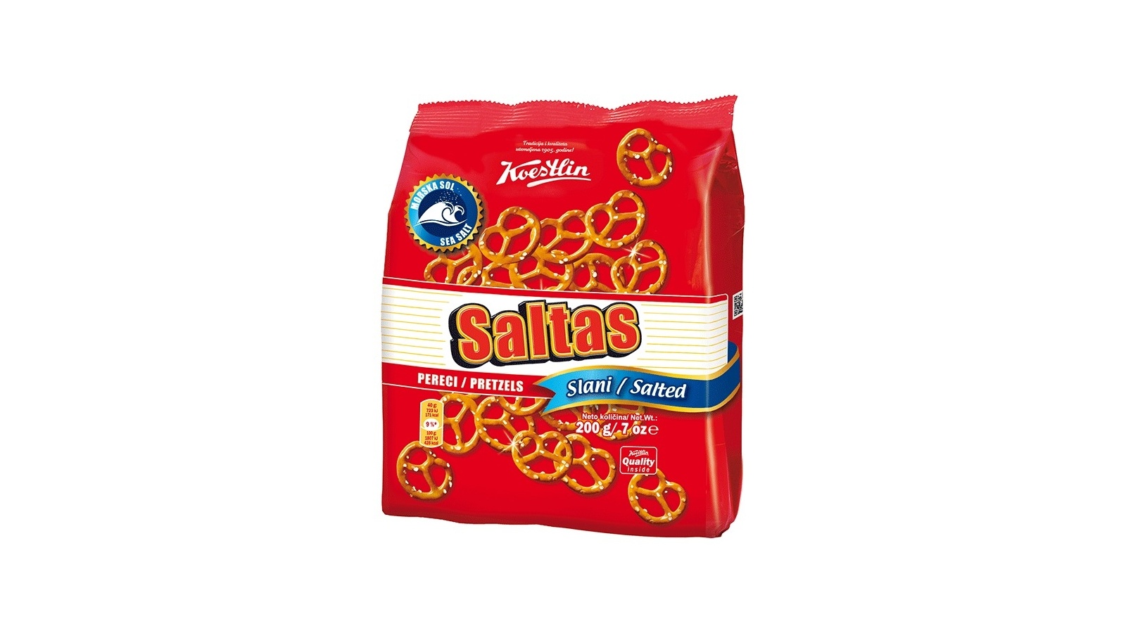 SALTAS slani pereci 200g - Cjenoteka