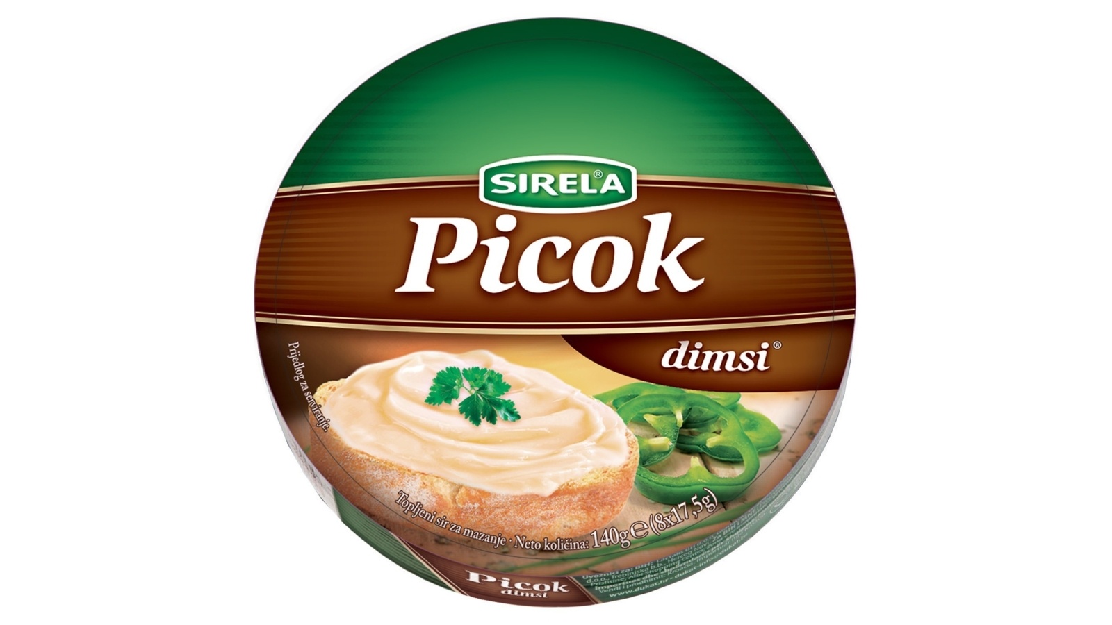 SIRELA Picok topljeni sir za mazanje 140g - Cjenoteka