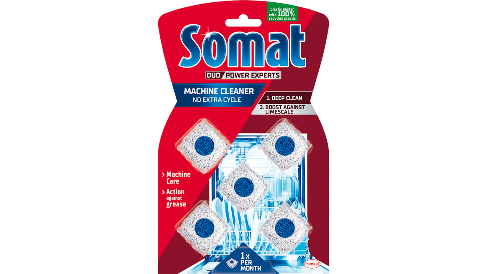 SOMAT Machine cleaner sredstvo za čišćenje perilice 5x19g - Cjenoteka