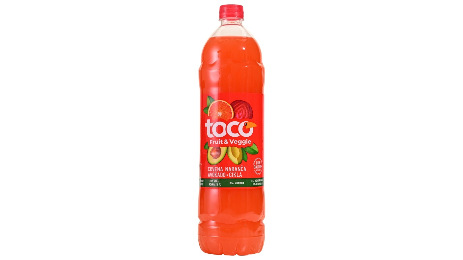 TOCO crvena naranča avokado cikla sok 1,5l - Cjenoteka