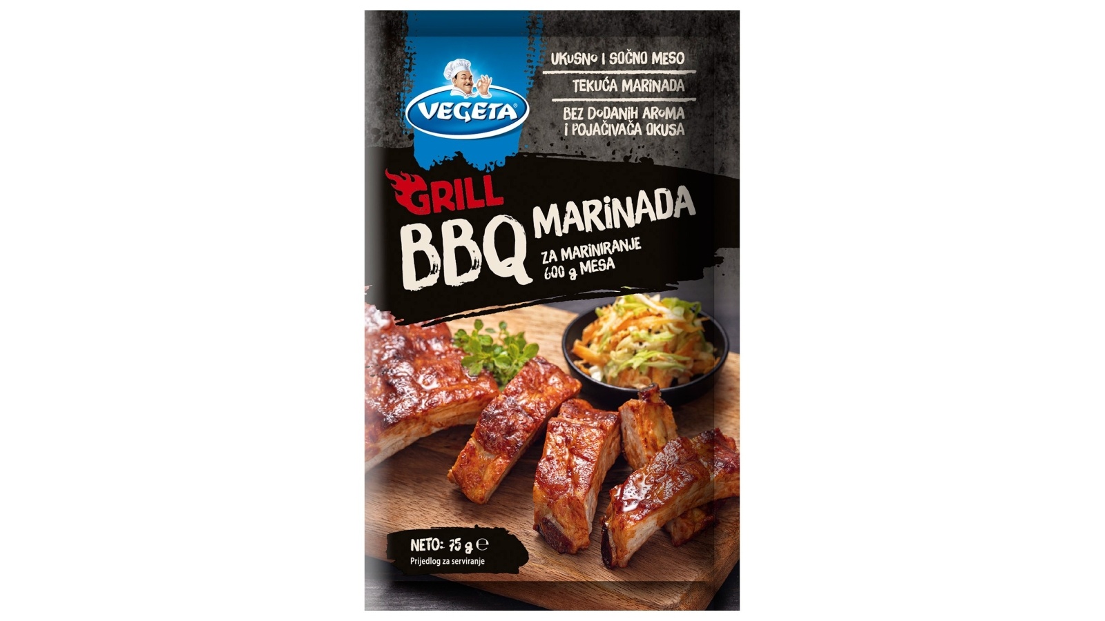 VEGETA Grill BBQ marinada 75g - Cjenoteka