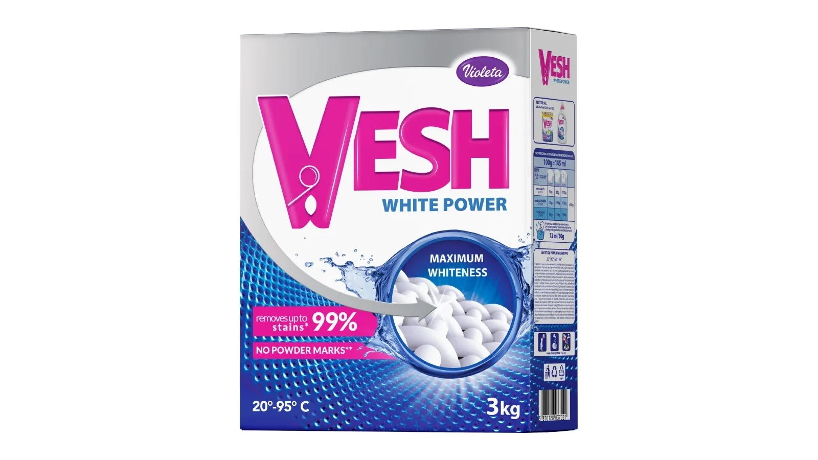 VESH deterdžent za rublje 40 pranja (3kg) - Cjenoteka