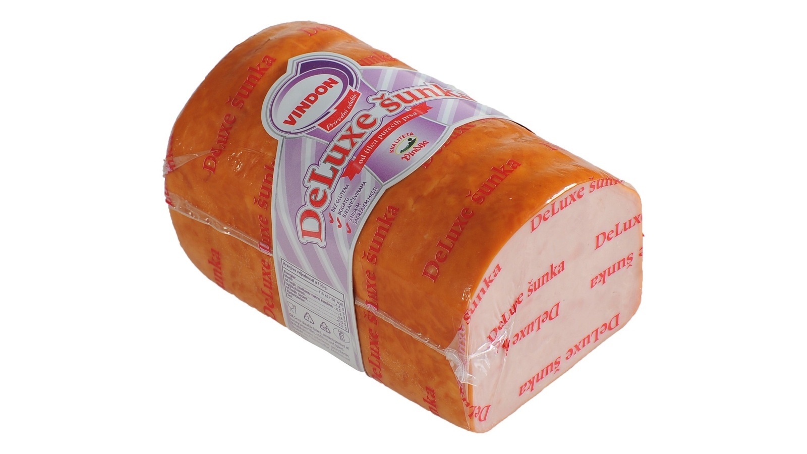 VINDON DeLuxe pureća šunka narezana 1kg - Cjenoteka