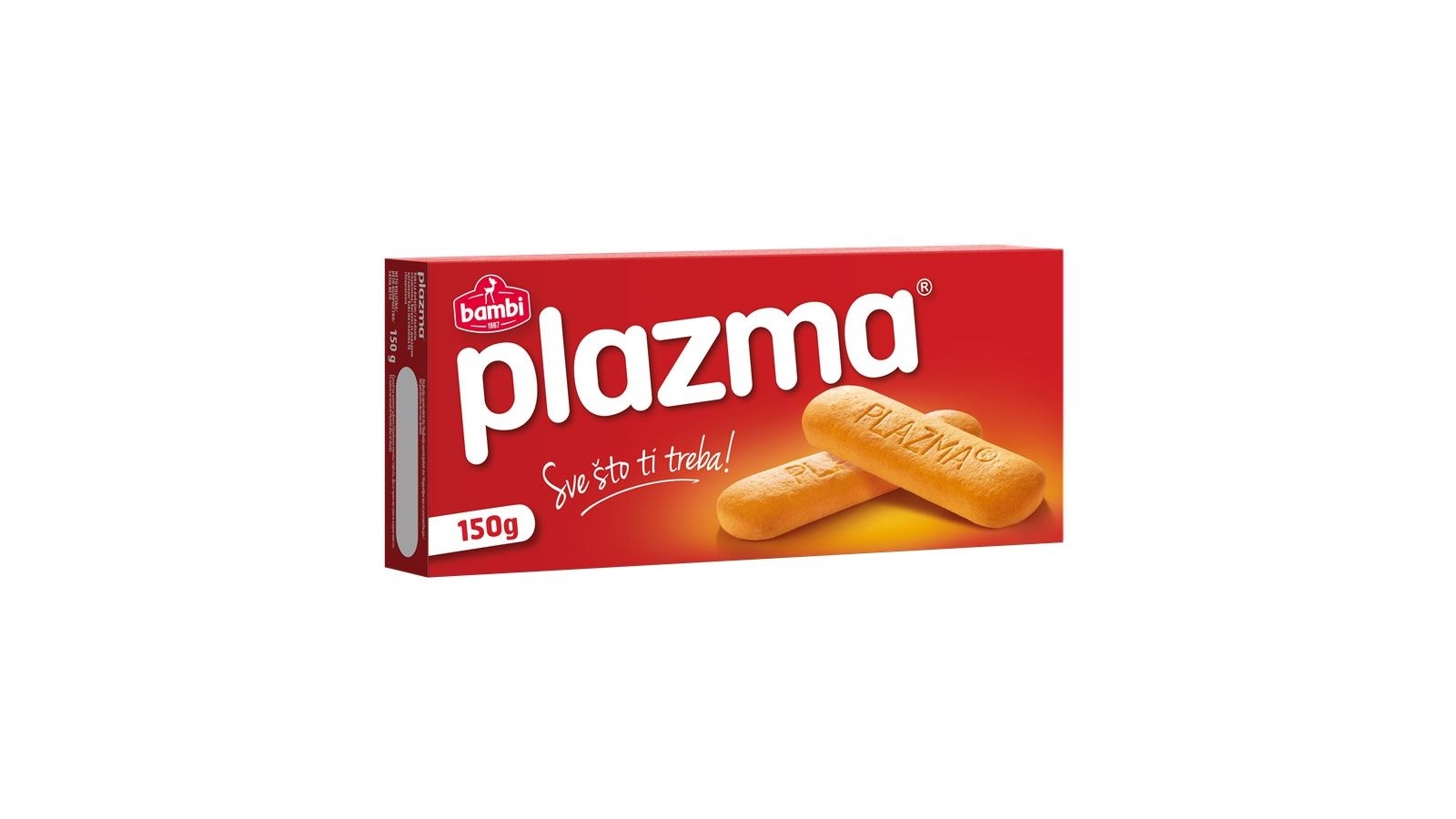 Keks Bambi PLAZMA 150g - Cjenoteka