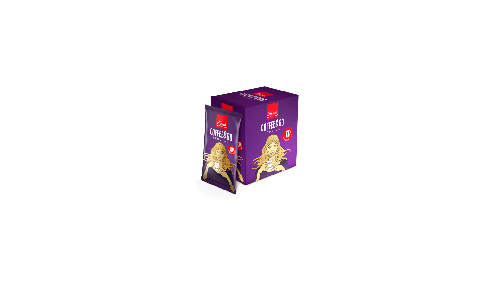 FRANCK Coffee&Go sensual 9g - Cjenoteka