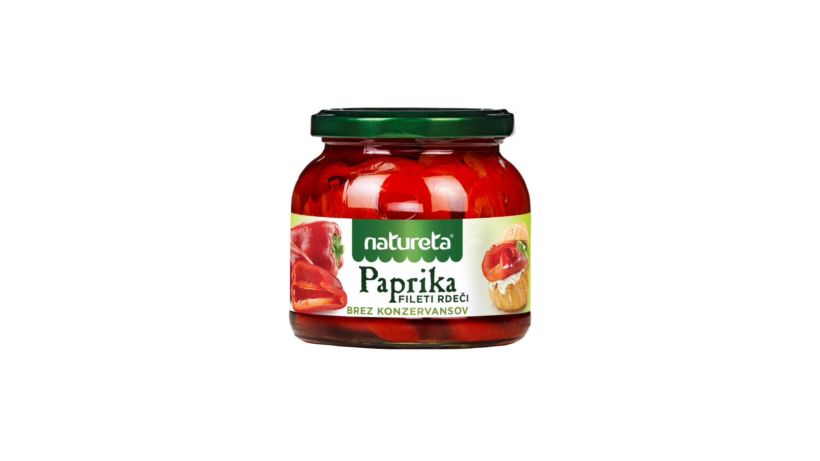 NATURETA paprika fileti crvena 530g - Cjenoteka