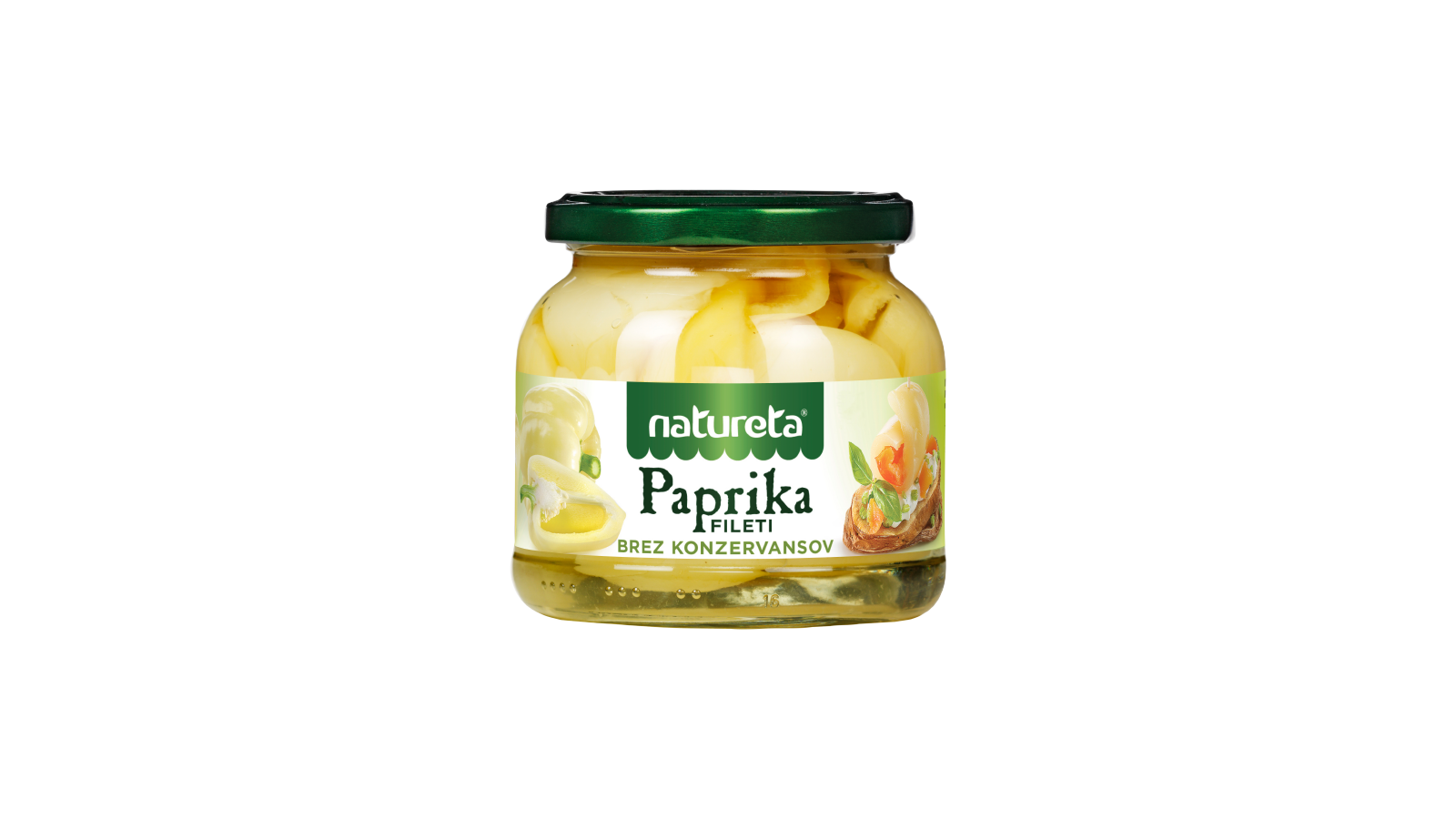 NATURETA paprika fileti žuti 530g - Cjenoteka