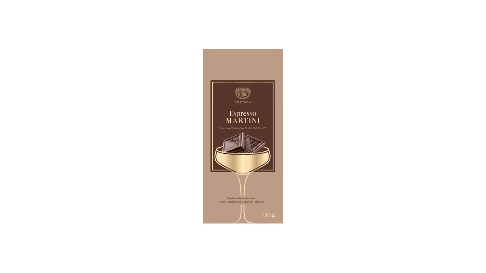 KRAŠ čokolada Selection Espresso Martini 130g - Cjenoteka