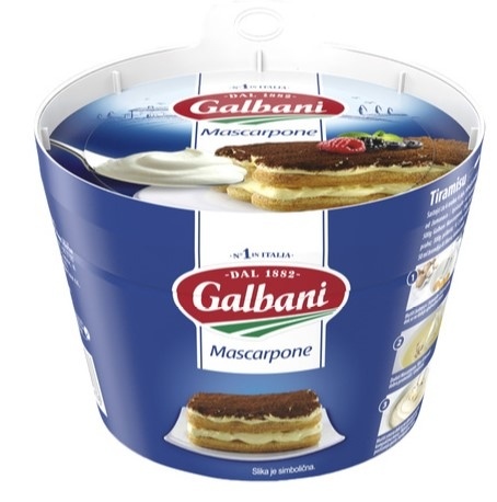 Maskarpone GALBANI ekstra mekani 500g - Cjenoteka