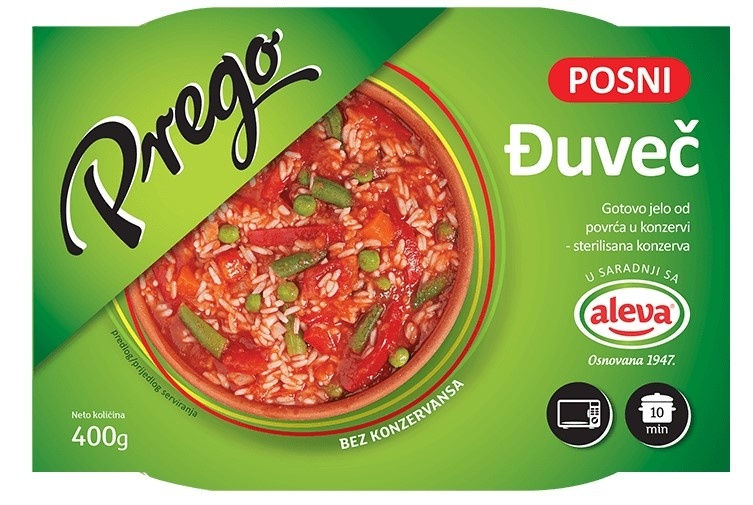 PREGO đuveč posni 400g - Cjenoteka