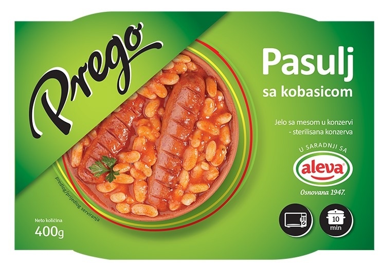 PREGO grah s kobasicom 400g - Cjenoteka