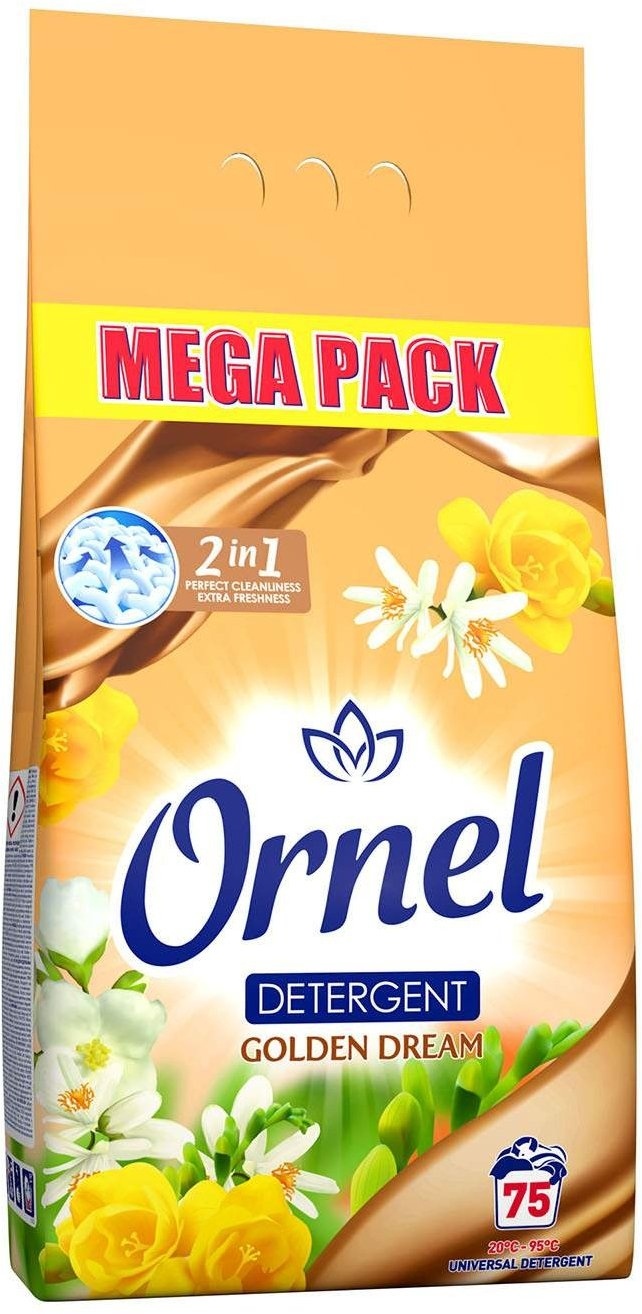 ORNEL golden dream (75 pranja) 7,5kg - Cjenoteka