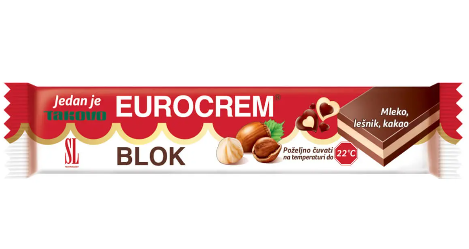Čokoladica SWISSLION Eurocrem blok 20g - Cjenoteka