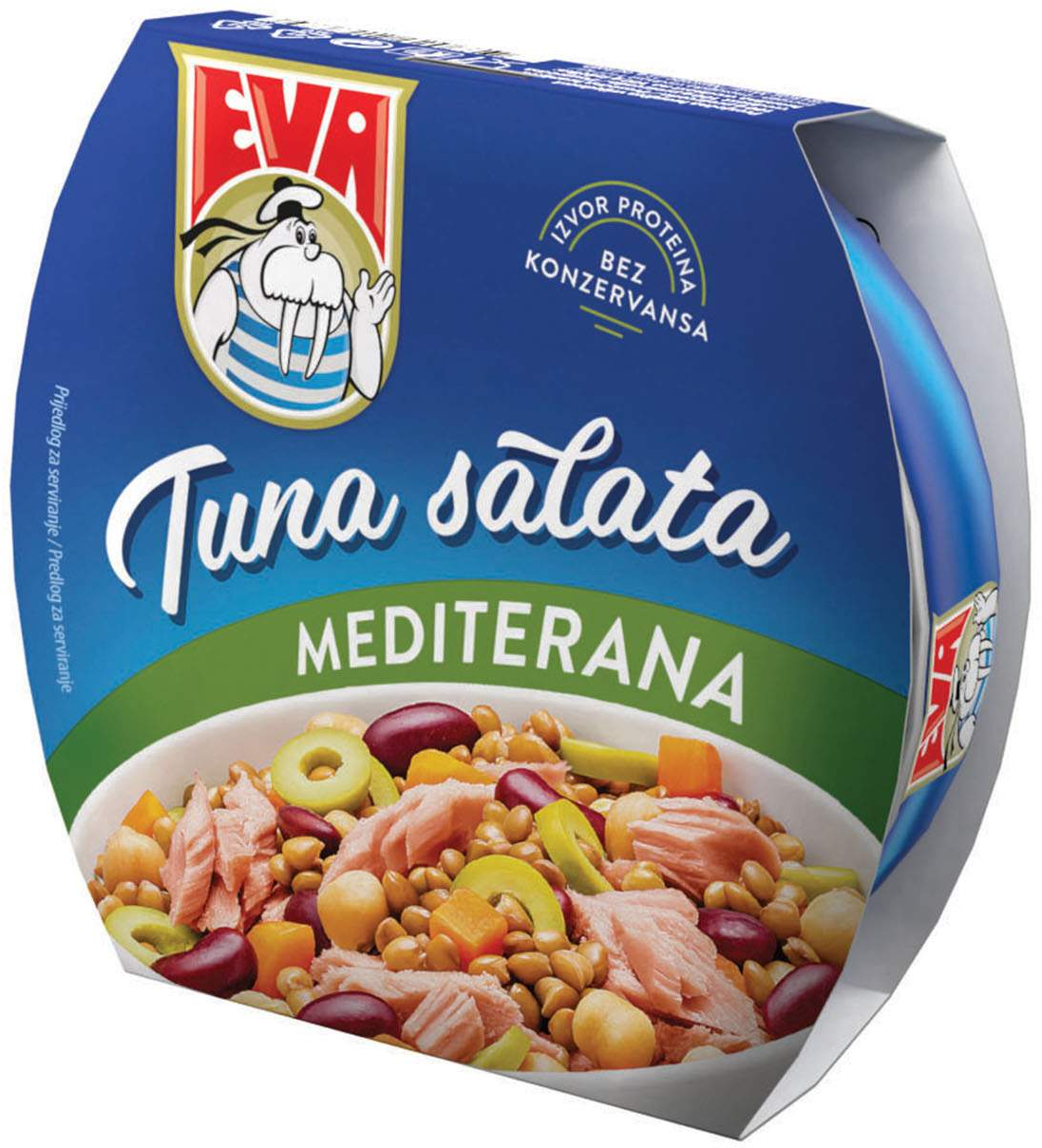 Tuna EVA Salata Mediterana 160g - Cjenoteka