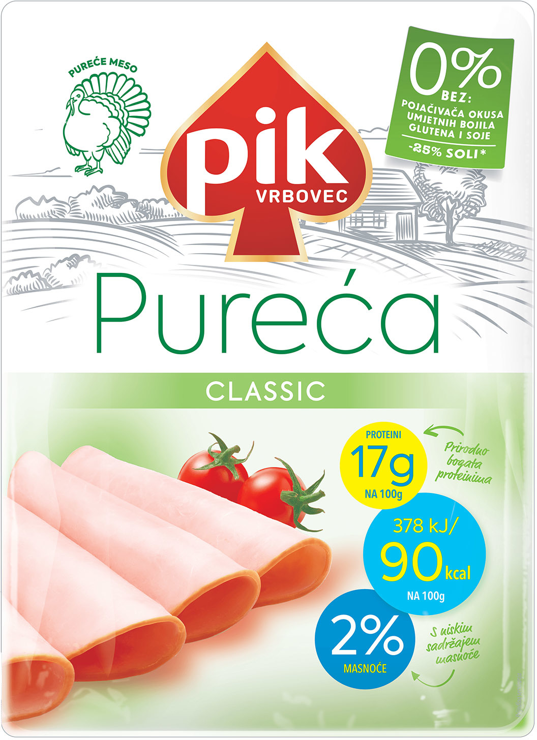 PIK pureća prsa classic slajs 100g - Cjenoteka