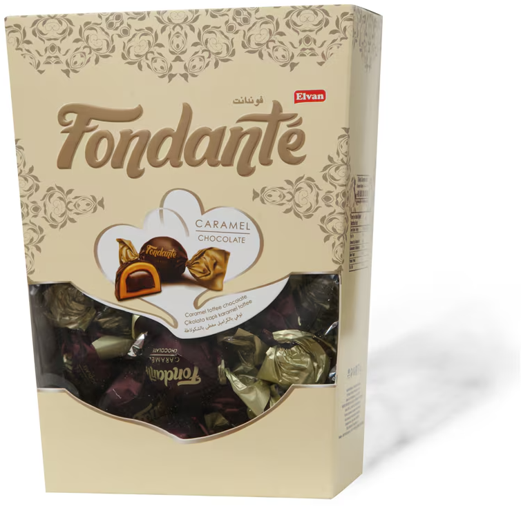 Bombonijera ELVAN Fondante caramel 300g - Cjenoteka