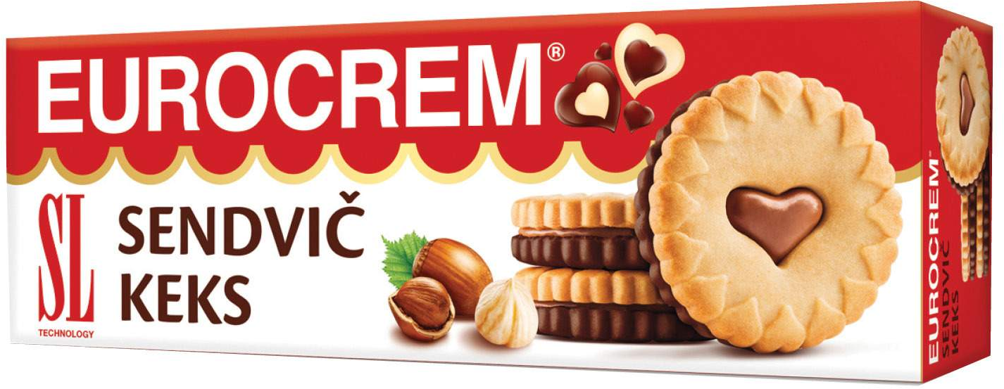 Keks SWISSLION Eurocrem sendvič 125g - Cjenoteka