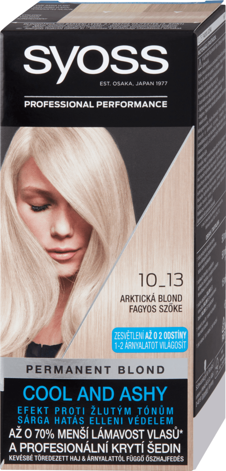 SYOSS Professional Performance boja za kosu 10.13 artic blond - Cjenoteka