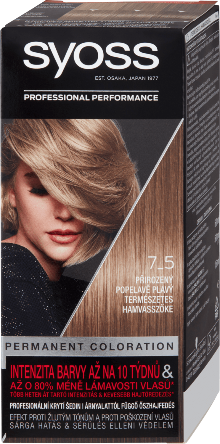 SYOSS Professional Performance boja za kosu 7.5 ash blond - Cjenoteka