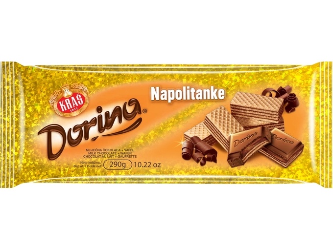 Čokolada KRAŠ Dorina napolitanka 100g - Cjenoteka