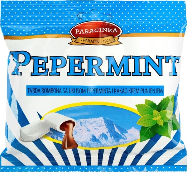 Bomboni PARAĆINKA pepermint s kakao punjenjem 100g - Cjenoteka