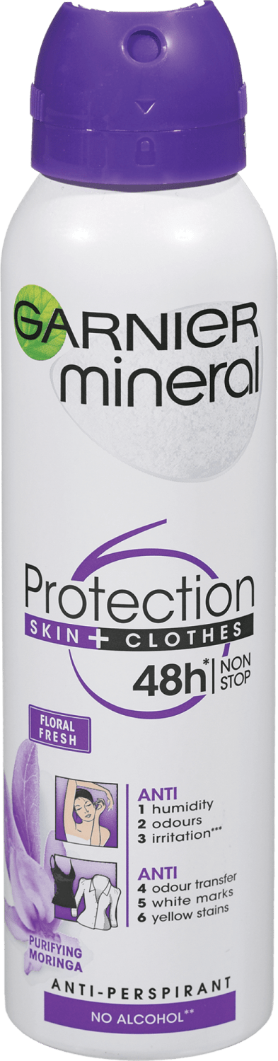 Dezodorans GARNIER Protection 6 floral fresh 150ml - Cjenoteka