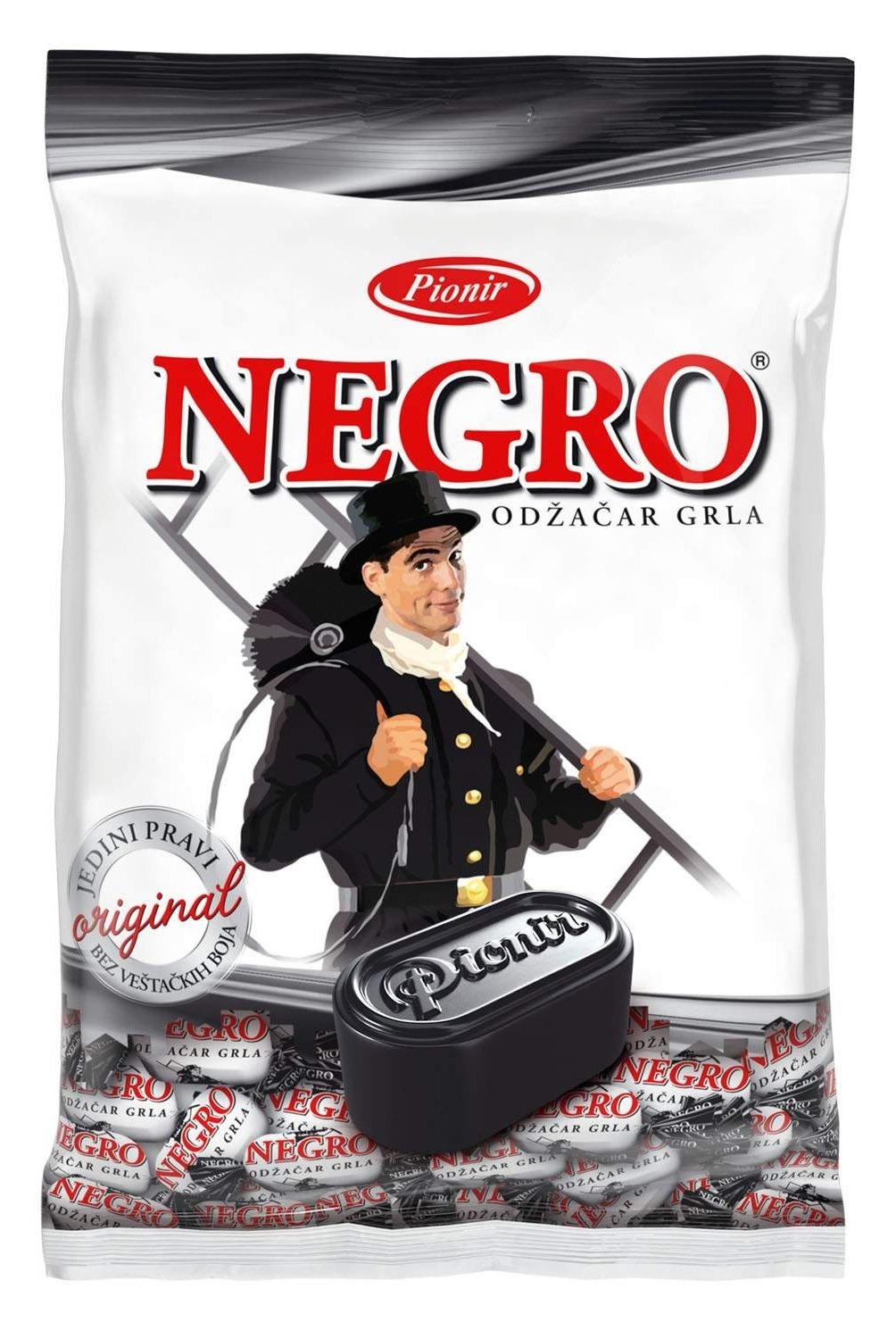 Bomboni PIONIR Negro classic 800g - Cjenoteka