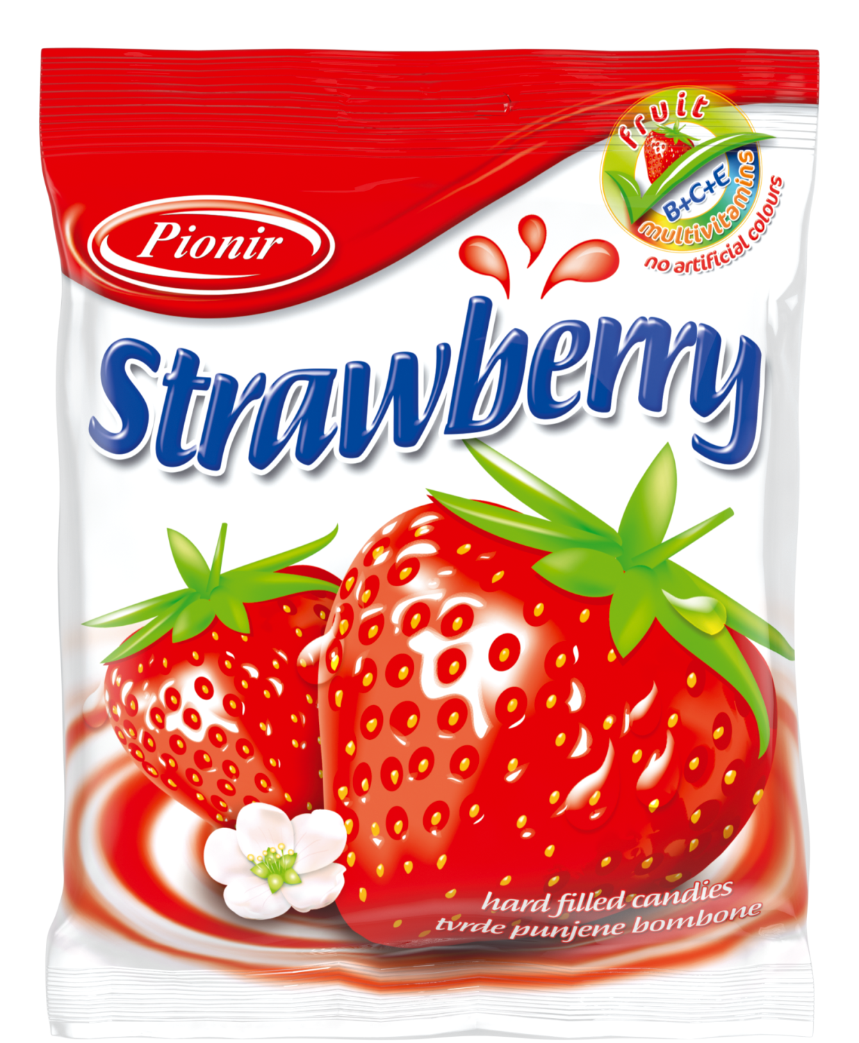 Bomboni PIONIR Strawberry 100g - Cjenoteka