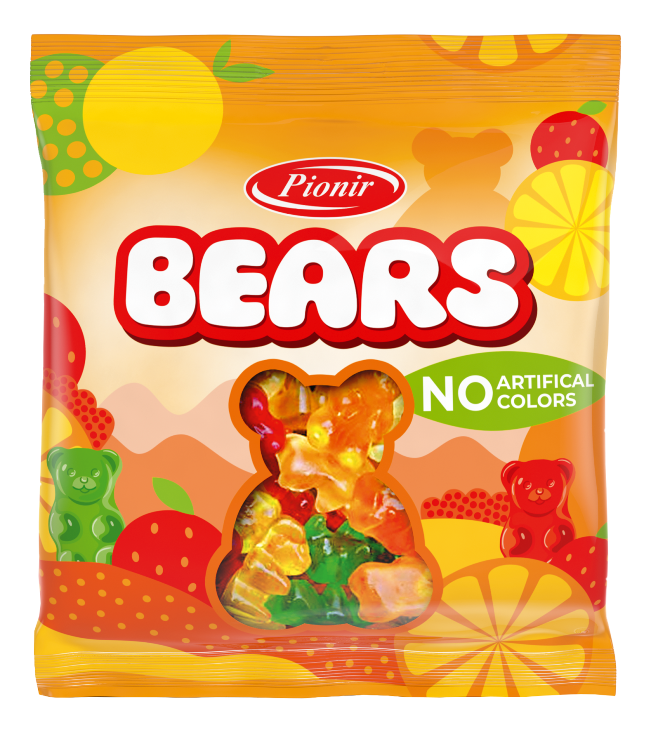 Gumeni bomboni PIONIR Bears 100g - Cjenoteka