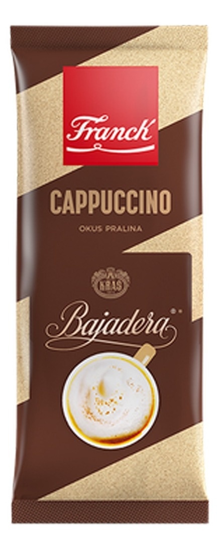 Instant kava FRANCK cappuccino Bajadera 18,5g - Cjenoteka