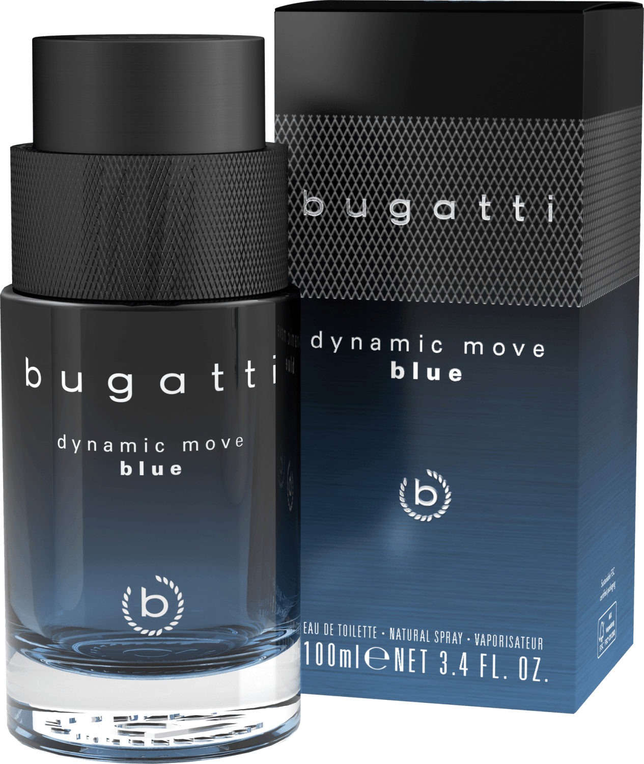 BUGATTI Dynamic move blue toaletna voda 100ml - Cjenoteka