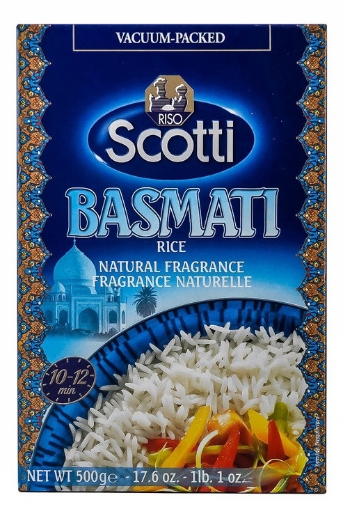 Riža SCOTTI Basmati 500g - Cjenoteka