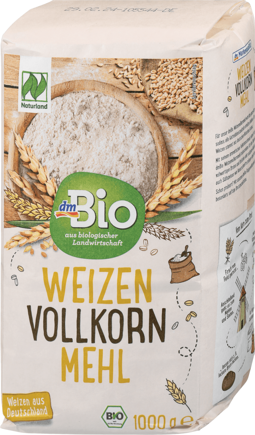 DM BIO Integralno brašno pšenično 1kg - Cjenoteka