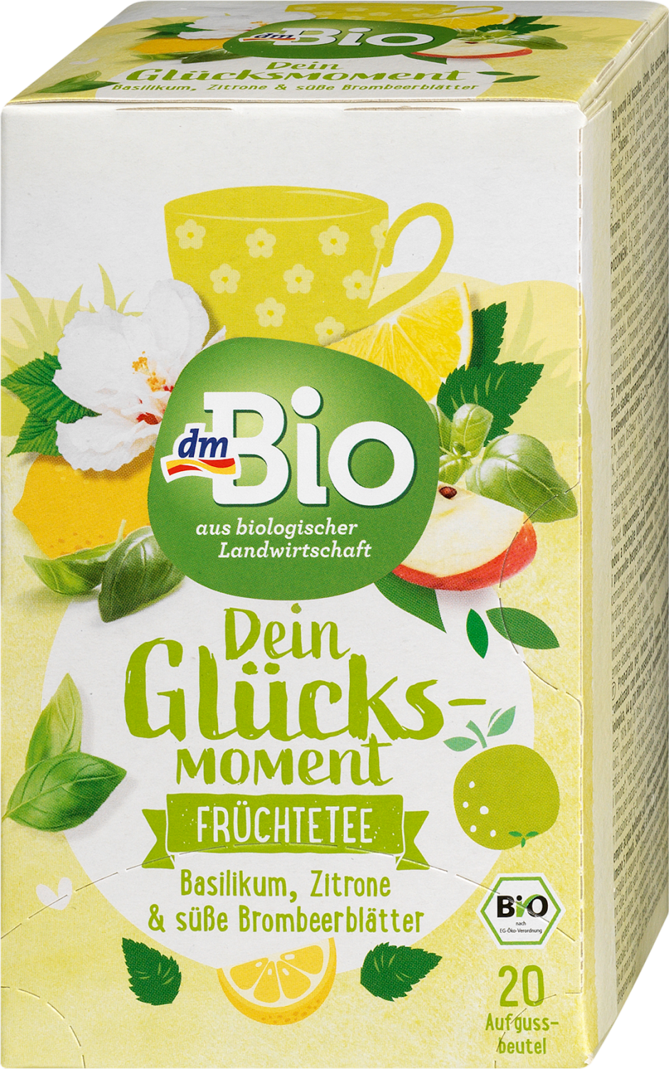 DM BIO čaj dein glucks moment jabuka hibiskus 44g - Cjenoteka