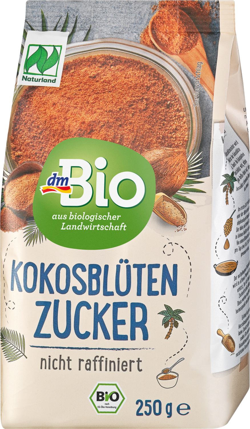 DM BIO šećer cvijeta kokosa 250g - Cjenoteka
