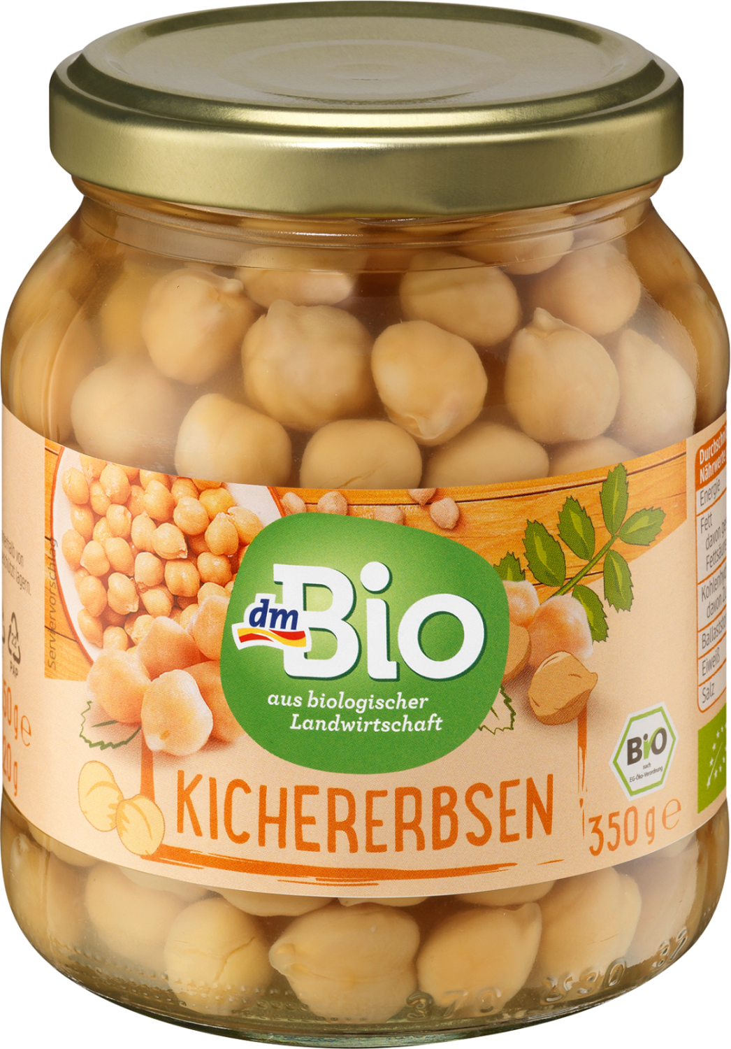 DM BIO sterilizirana slanutak 350g - Cjenoteka