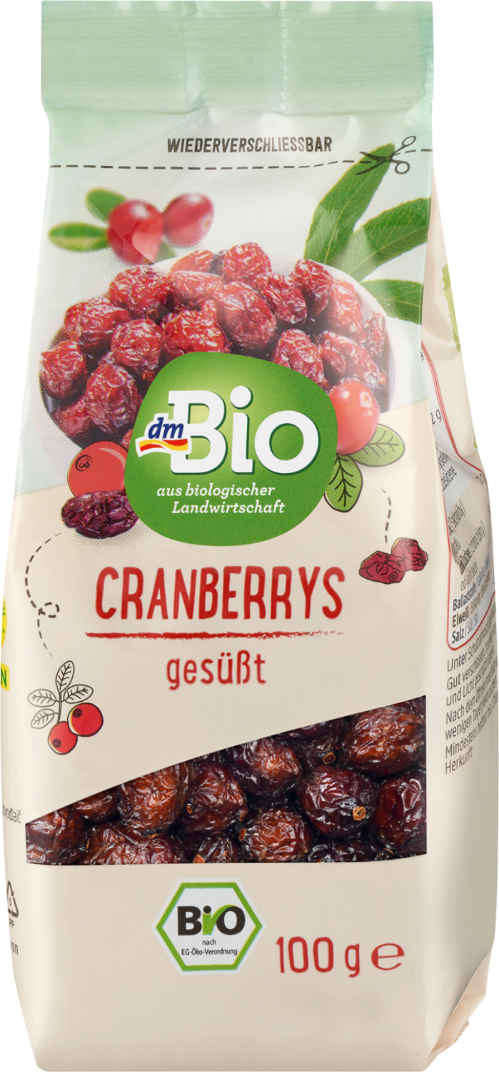 Brusnica DM BIO kandirana 100g - Cjenoteka