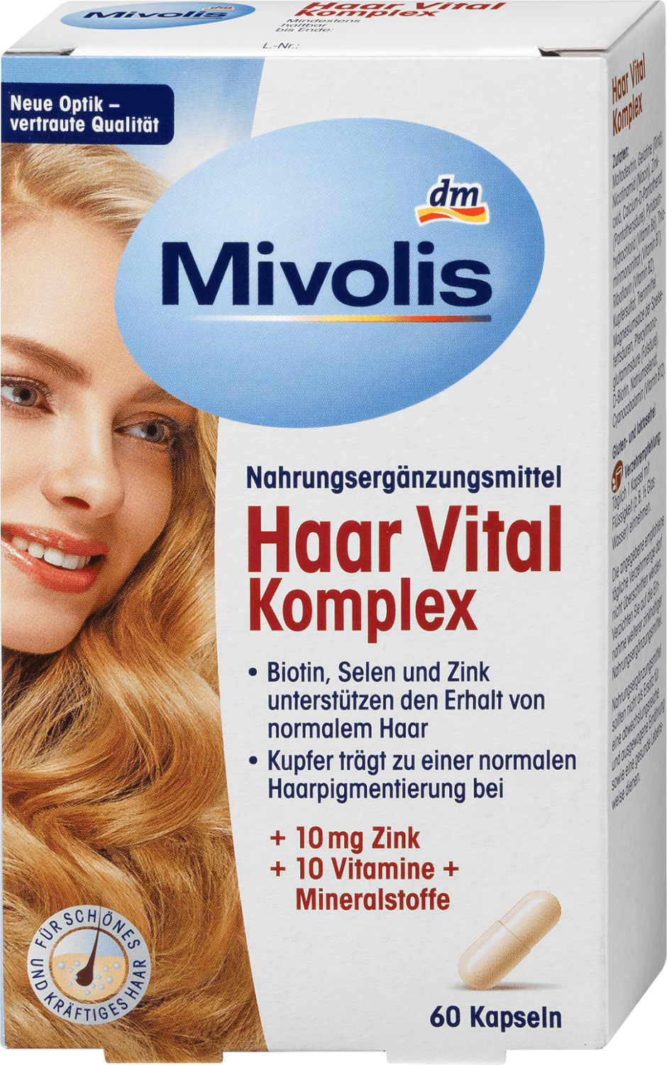 MIVOLIS kompleks vitamina za kosu kapsule 26g - Cjenoteka