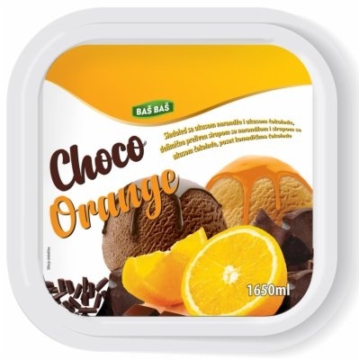 Sladoled BAŠ BAŠ choco orange 1650ml - Cjenoteka