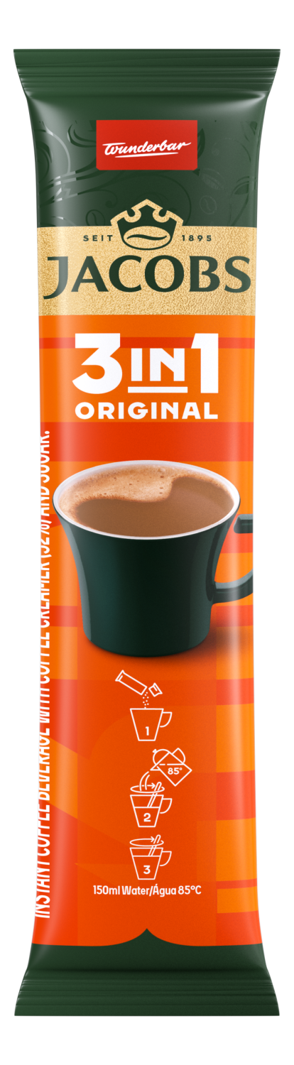 Instant kava JACOBS Original 3u1 15,2g - Cjenoteka