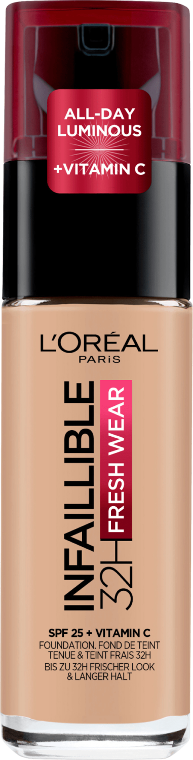 L'OREAL Infaillible 32h fresh wear tekući puder SPF25 145 beige - Cjenoteka