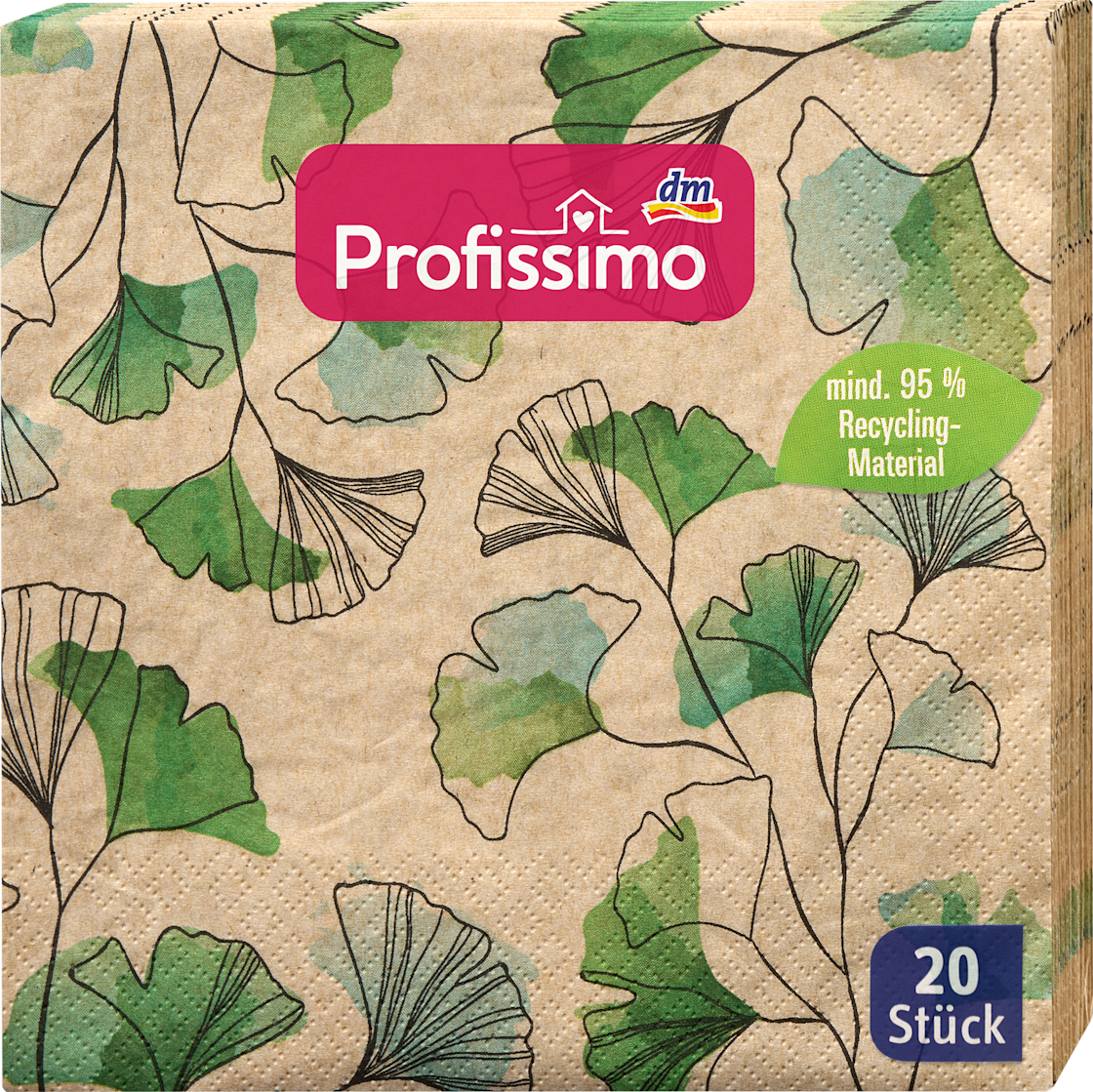Salvete PROFISSIMO Ginko list reciklirane 2sloja 20kom - Cjenoteka