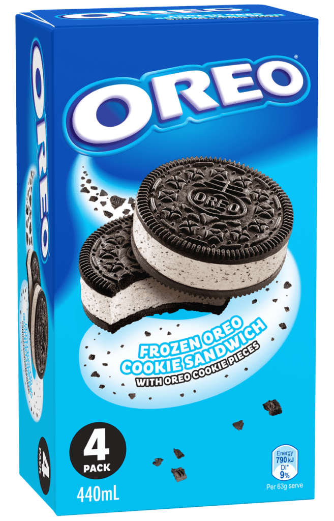 Sladoled OREO sandwich 4x110ml - Cjenoteka