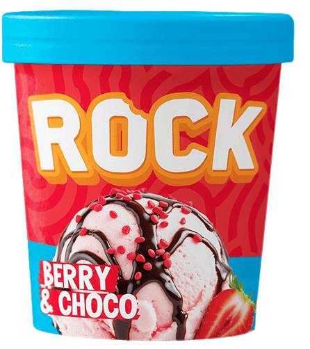 Sladoled ROCK berry & choco 450ml - Cjenoteka