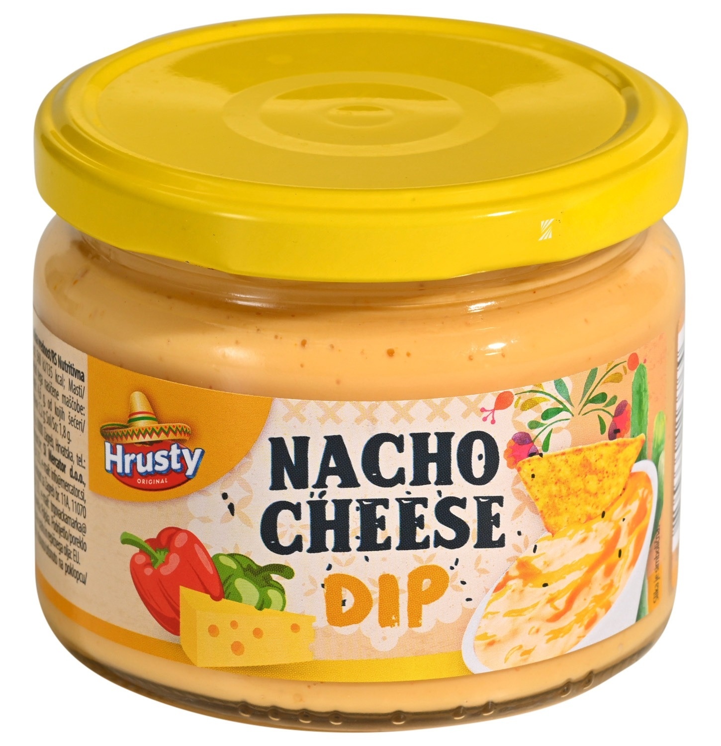 HRUSTY nacho cheese dip umak 300g - Cjenoteka