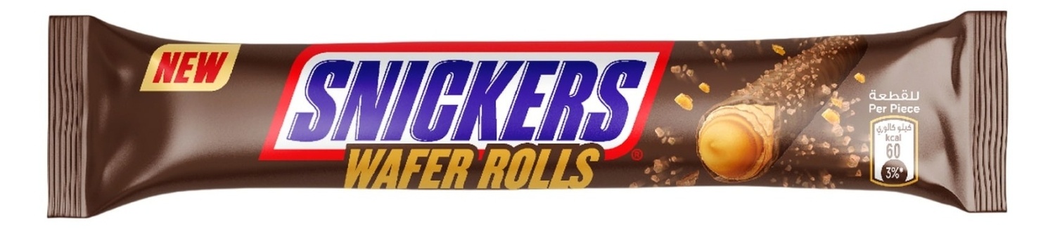 Čokoladica SNICKERS Wafer rolls 24g - Cjenoteka