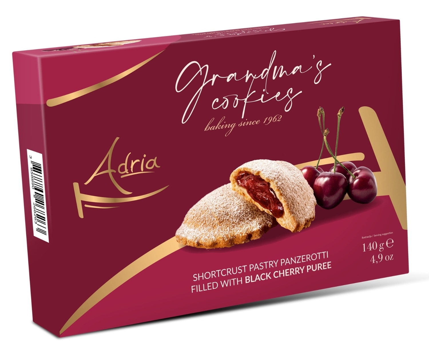 ADRIA keks višnja 140g - Cjenoteka