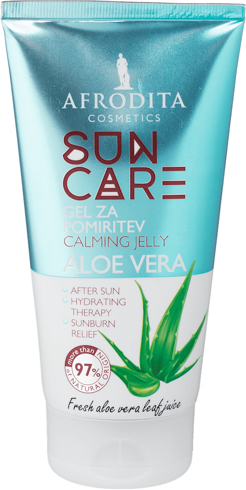 AFRODITA Sun care aloe vera gel poslije sunčanja 150ml - Cjenoteka